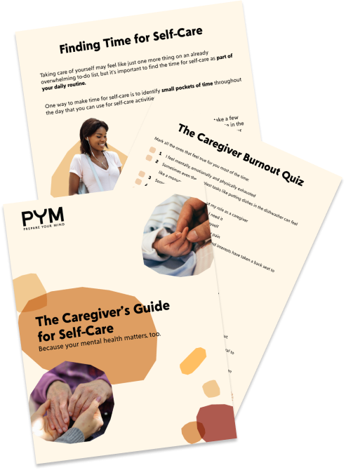 Free Self-Care for Caregivers Guide – PYM